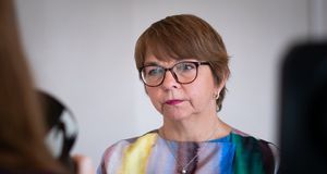 Einkaþotan laus úr slitlaginu og farin burt - Vísir