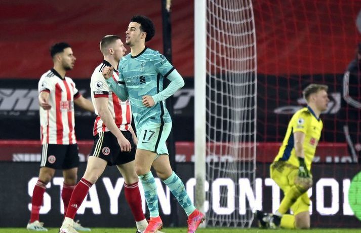 Ungi Liverpool strákurinn tileinkaði markið sitt föður Alisson - Vísir