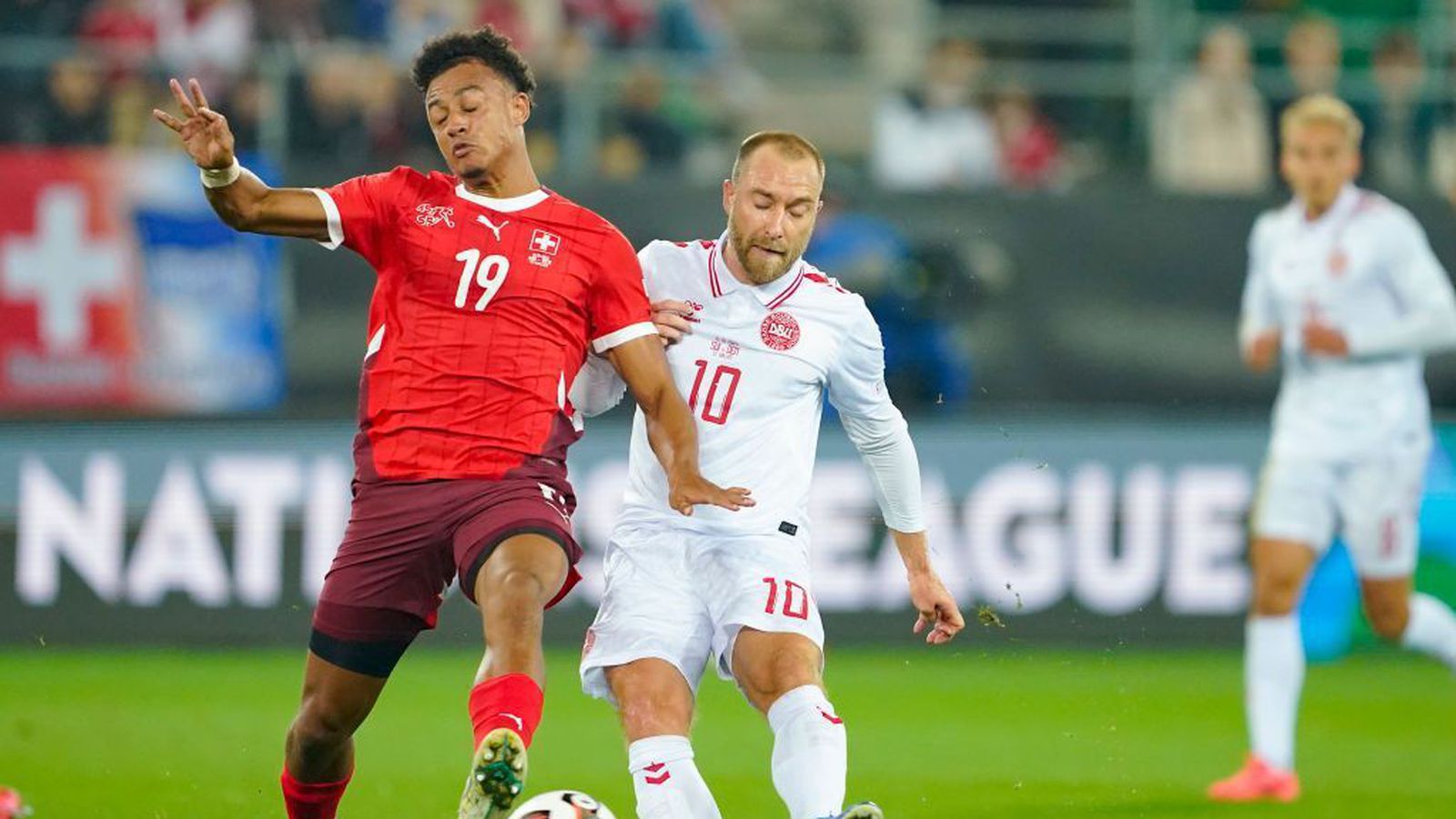 Skotar stöðvuðu Ronaldo og Eriksen tryggði Dönum stig - Vísir