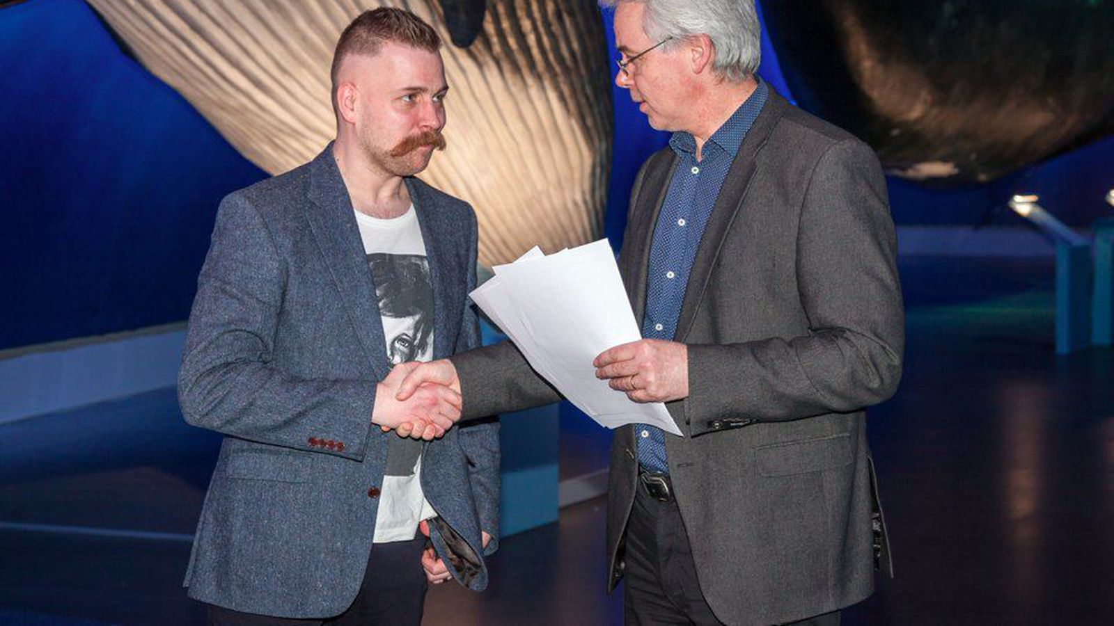 Kristján Björn sigraði Mottukeppni Mottumars - Vísir