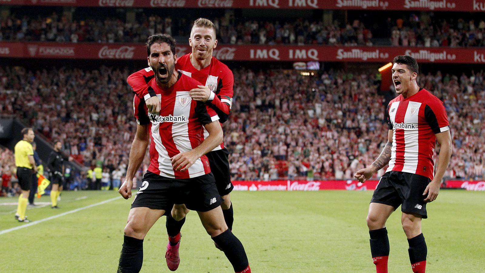 Athletic Bilbao hafði betur gegn Real Sociedad í baráttunni um ...
