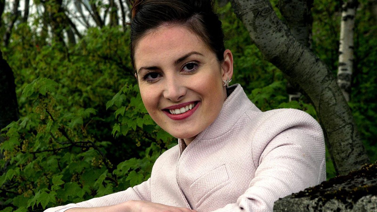 María Sigrún les upp stigin frá Íslandi - Vísir