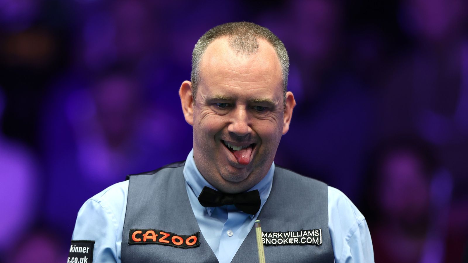 Geitungur lét snóker­spilara ekki í friði í Ally Pally - Vísir