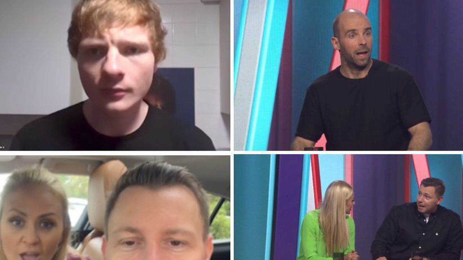 Steindi og Ragnhildur hringdu myndsímtal í „Ed Sheeran“ - Vísir