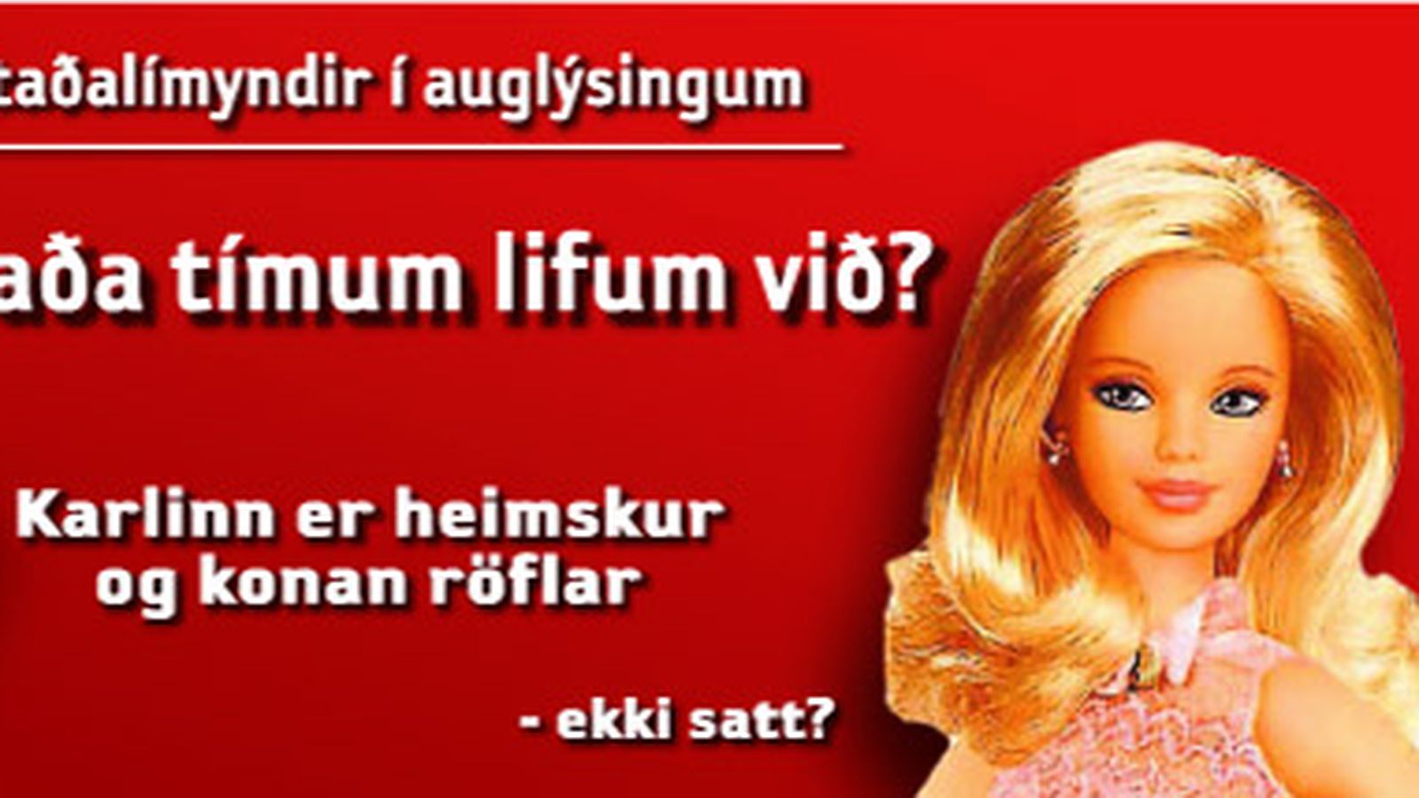 Á hvaða tímum lifum við? - Vísir