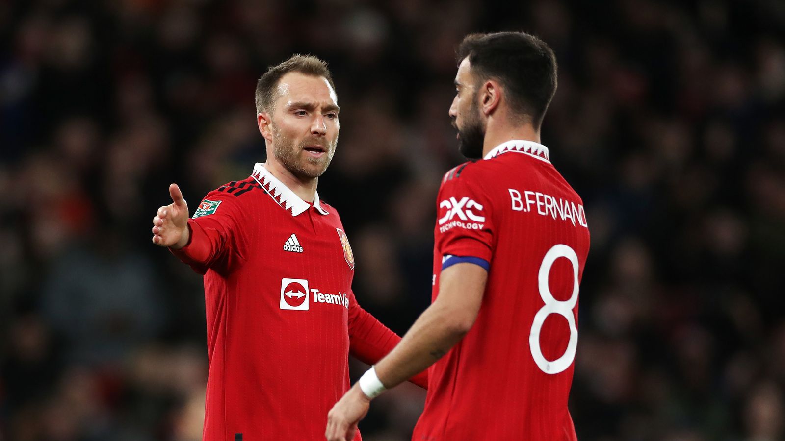 Ekki enn tapað þegar Ca­semiro, Fernandes og Erik­sen byrja allir - Vísir