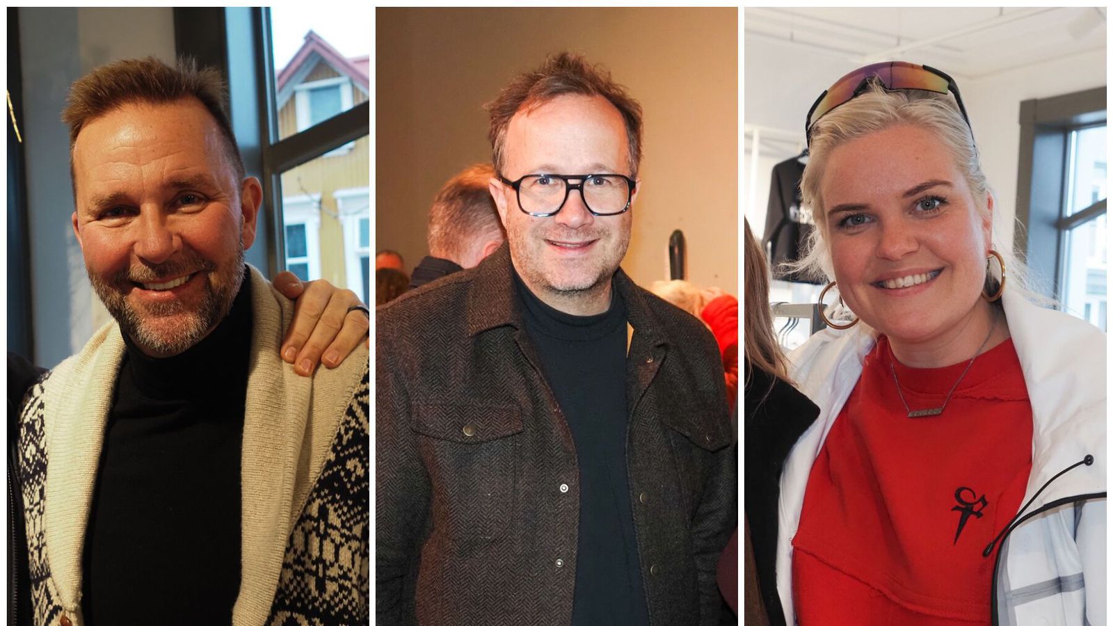 Skúli Mogensen, Andri Snær og Sandra Barilli í stuði - Vísir