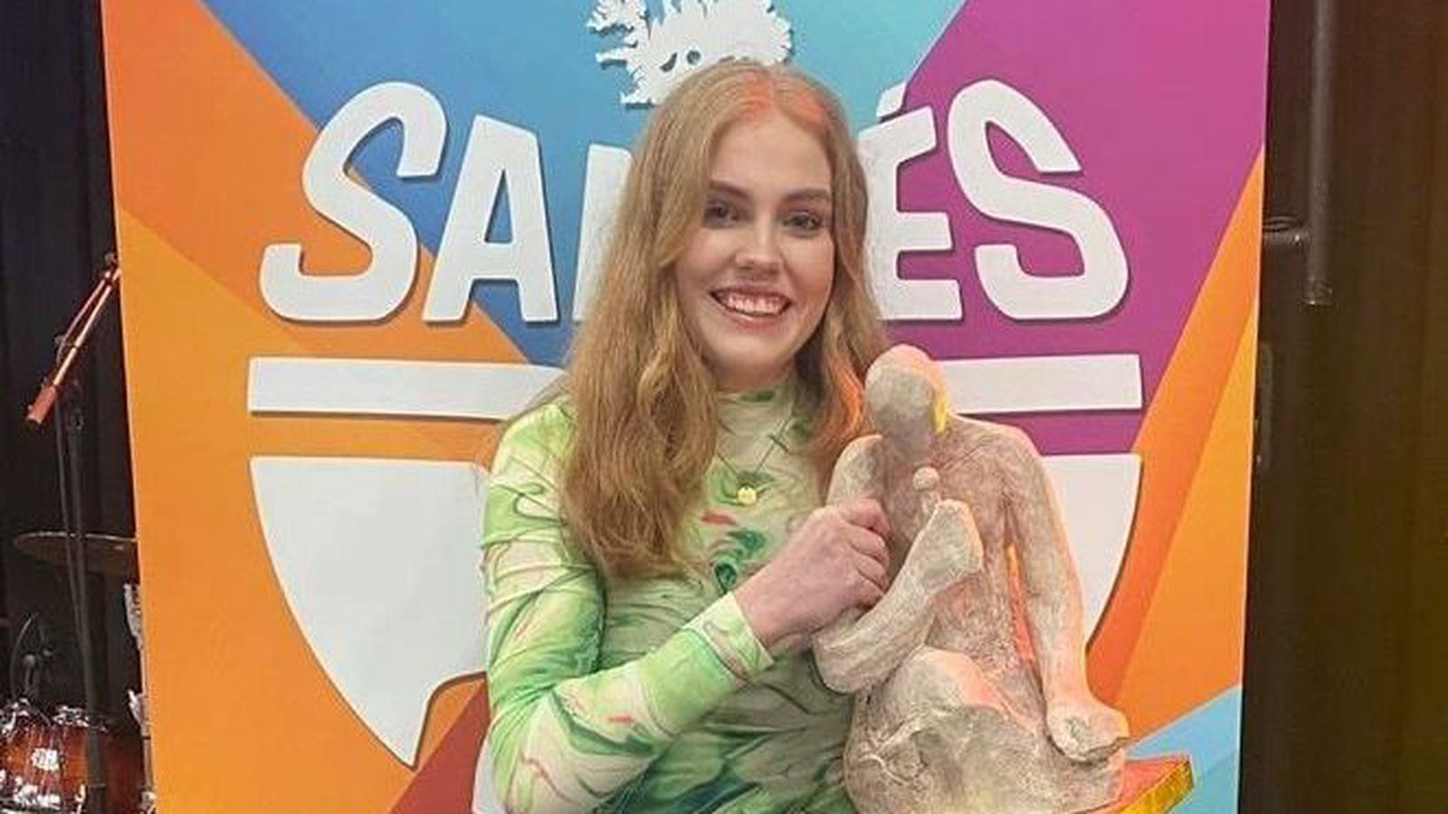 Ína Berg­lind vann Söng­keppni Sam­fés - Vísir
