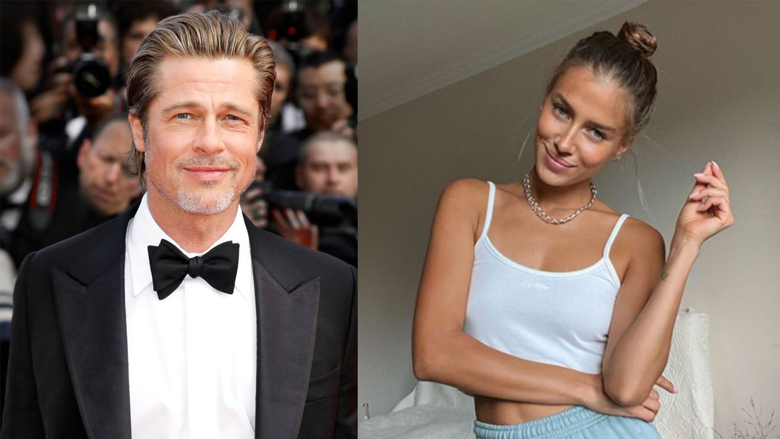 Brad Pitt sagður vera kominn með kærustu sem líkist Angelinu Jolie og ...