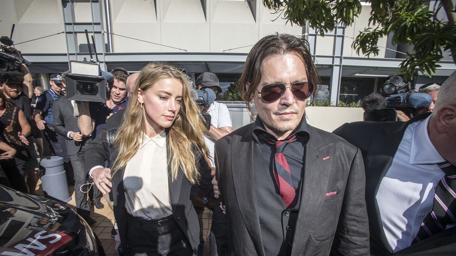 Amber Heard tók reiðikast Johnny Depp upp á myndband - Vísir