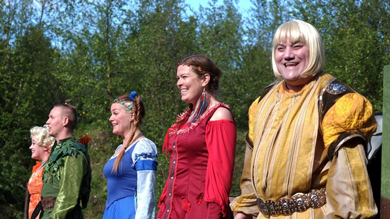 Leikhópurinn Lotta lenti í veðurhremmingum - Vísir