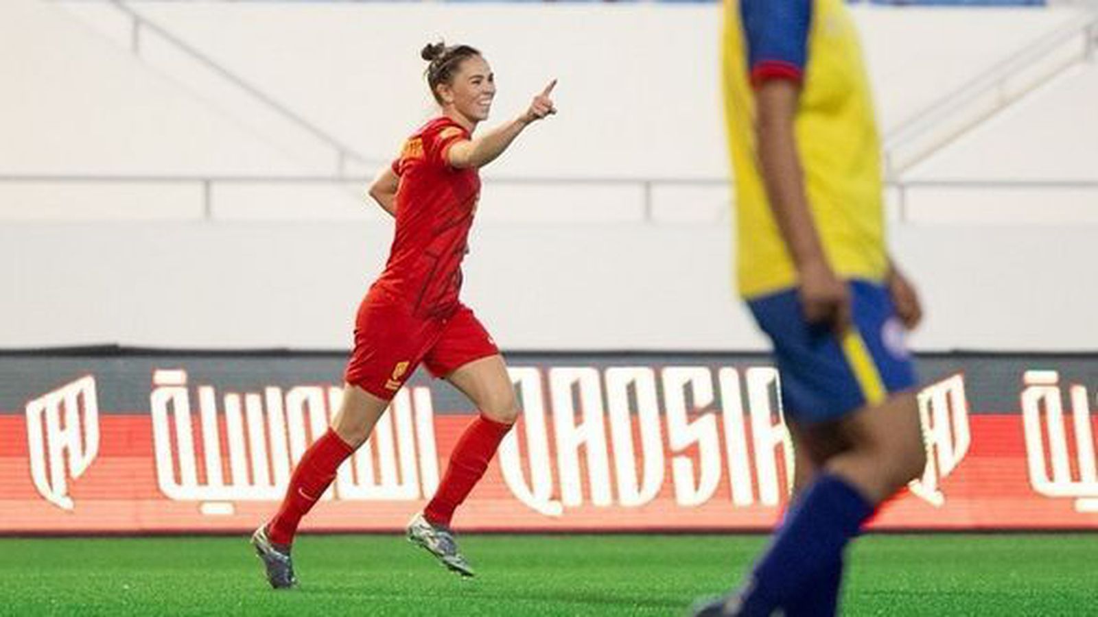 Sara Björk á skotskónum í Sádi-Arabíu - Vísir