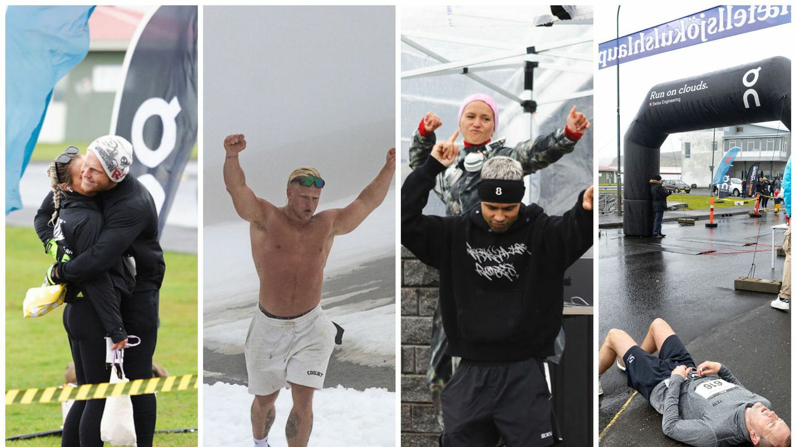 Aron Can og Gummi Emil í fullu fjöri með Mari - Vísir