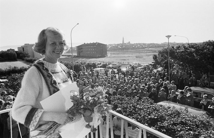Vigdís sagði já og sextán ára drengur upplifði ógleymanlegan dag - Vísir