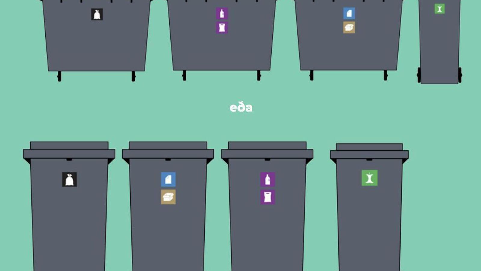 Svona gætu sorp­tunnurnar þínar litið út í vor - Vísir