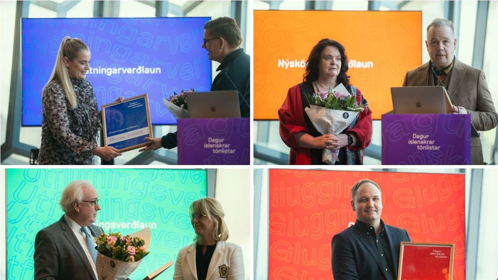 Kítón, Gjugg og Lauf­ey Lín á meðal verð­launa­hafa - Vísir