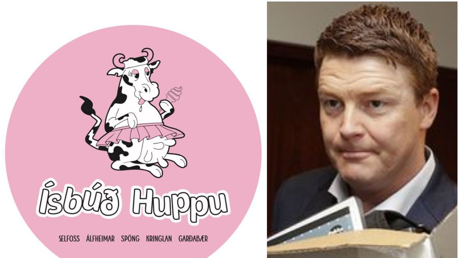 Simmi Vill og Óli Valur skoða kaup á Huppu-ísbúðunum - Vísir