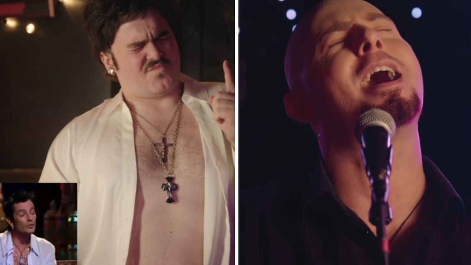 Steindi og Villi Neto endurgera atriði þegar Magni keppti í Rock Star ...