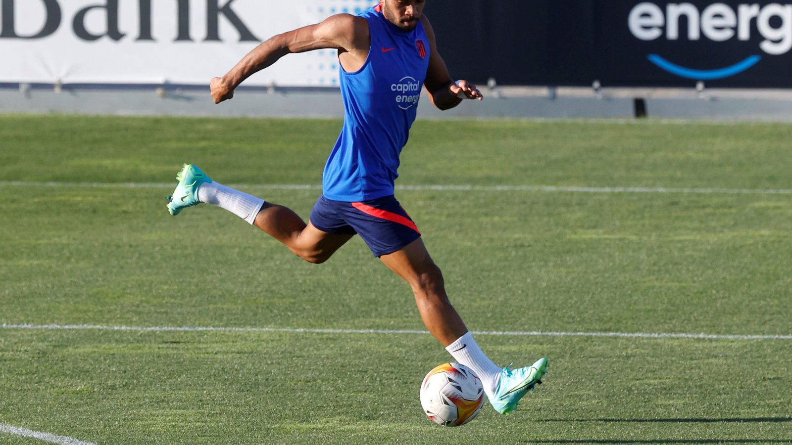 Lemar hetja Atlético - Sigur­mark á tíundu mínútu upp­bótar­tíma - Vísir