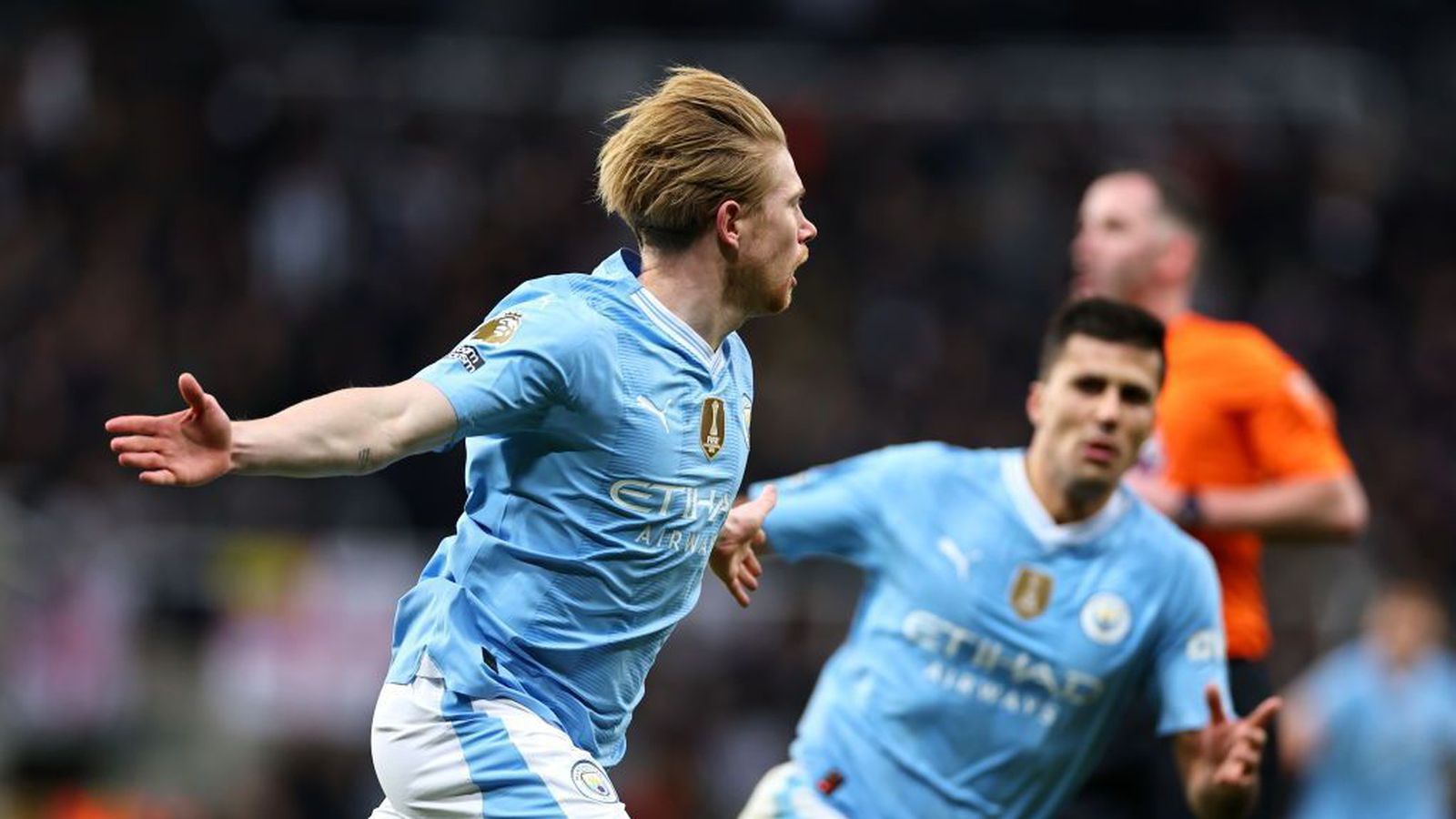 Kevin De Bru­yne af­greiddi New­cast­le á 21 mínútu - Vísir