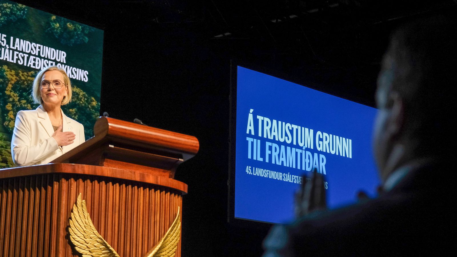 Guð­rún Haf­steins­dóttir kjörin for­maður Sjálf­stæðis­flokksins - Vísir