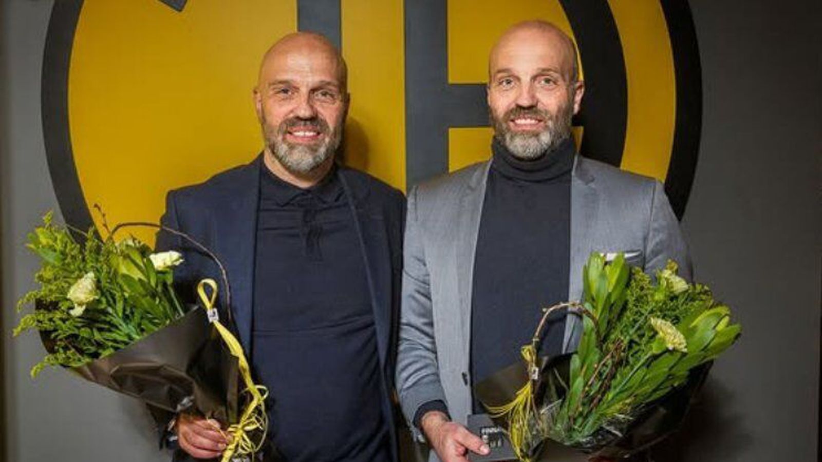 Arnar og Bjarki fengu gull­merki ÍA á sama tíma - Vísir