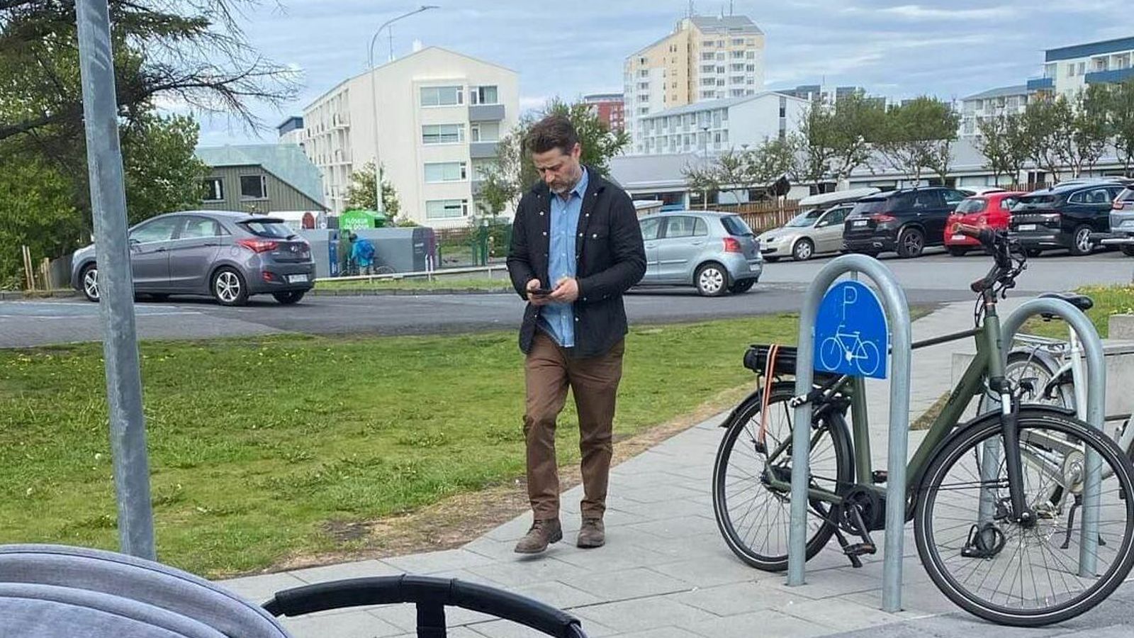 Ben McKenzie á Kaffi Vest - Vísir