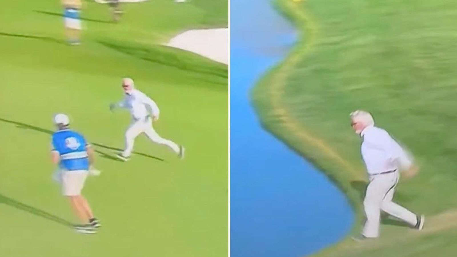 At­hæfi manns í beinni út­sendingu frá Róm vekur heims­at­hygli - Vísir