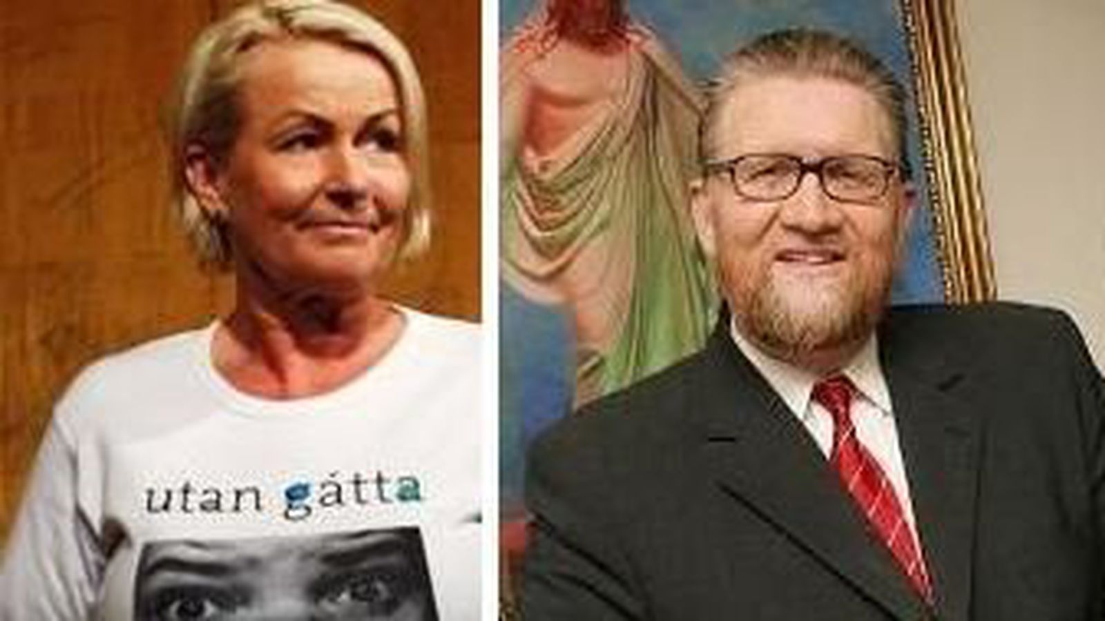 Jónína Ben stendur með eiginmanni sínum - Vísir