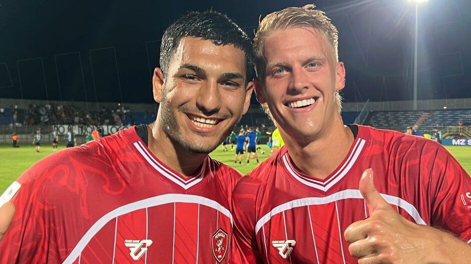 Adam Ægir með þrennu í fyrsta leik með Perugia - Vísir
