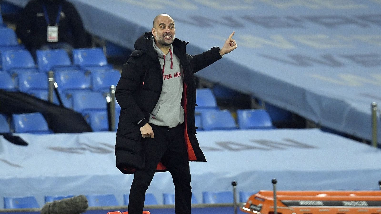 Pep Guar­diola: Manchester United er það eina sem ég er að hugsa um ...