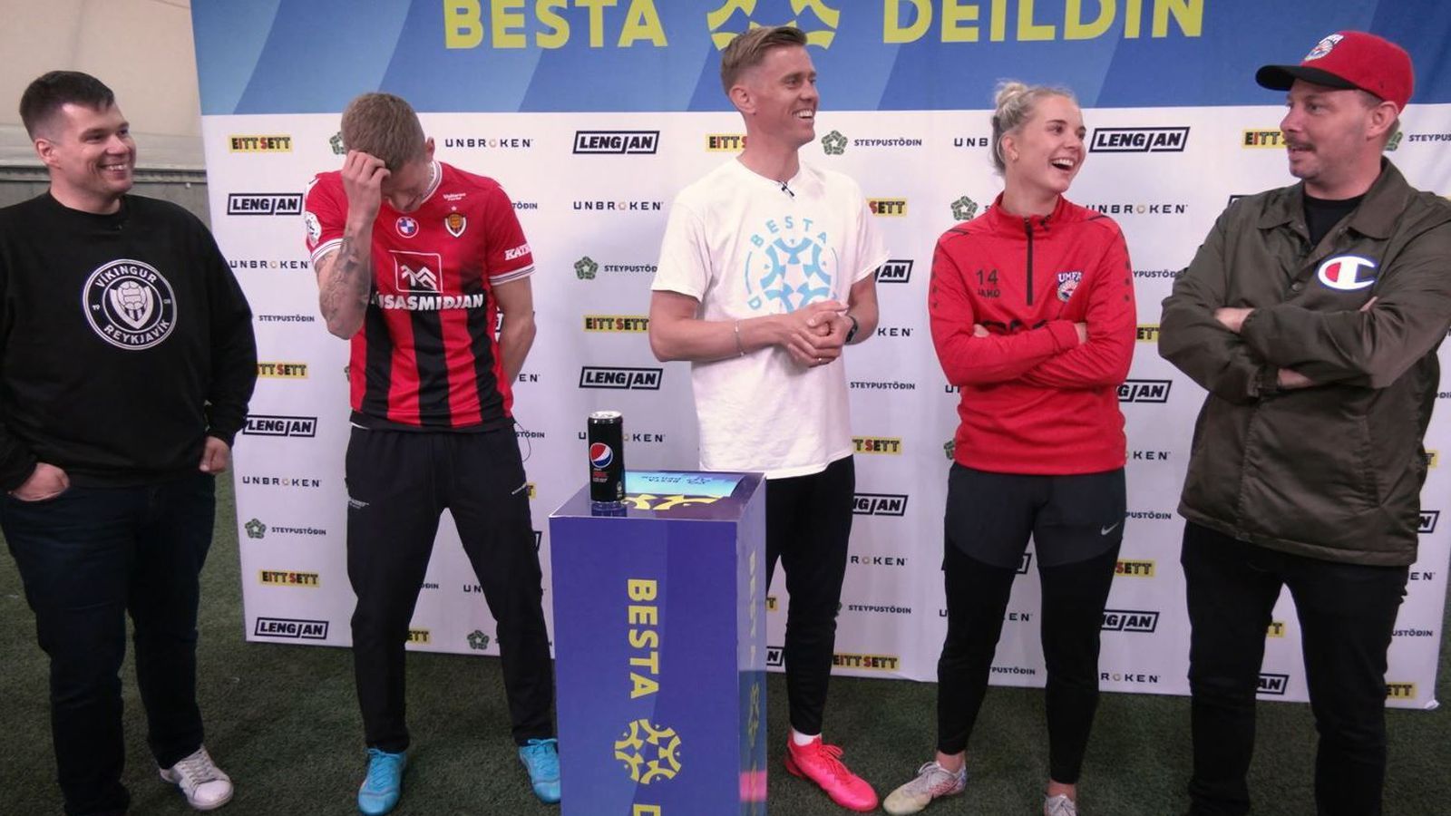 Besti þátturinn: Steindi Jr. fór á kostum gegn Víkingum - Vísir