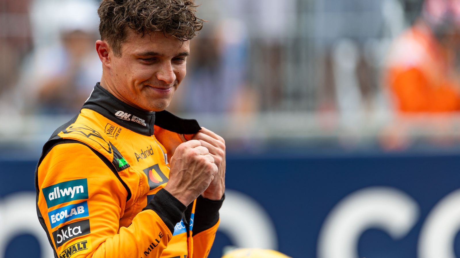 Lando Norris tólfti breski öku­maðurinn til að vinna Silverstone - Vísir