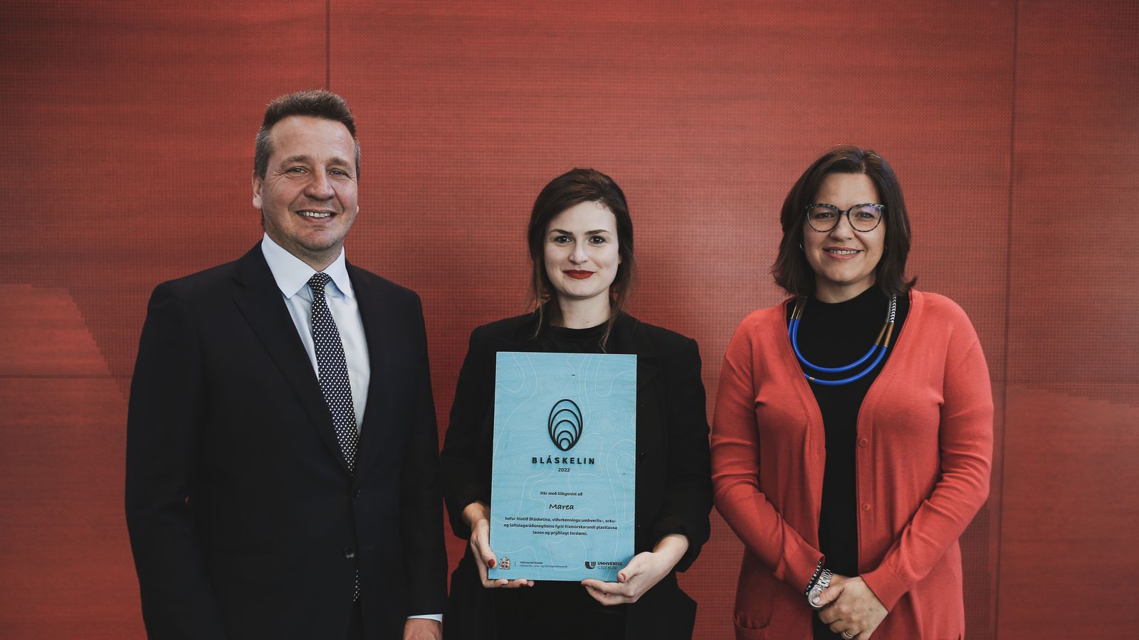 Sprota­fyrir­tækið Marea hlaut Blá­skelina - Vísir