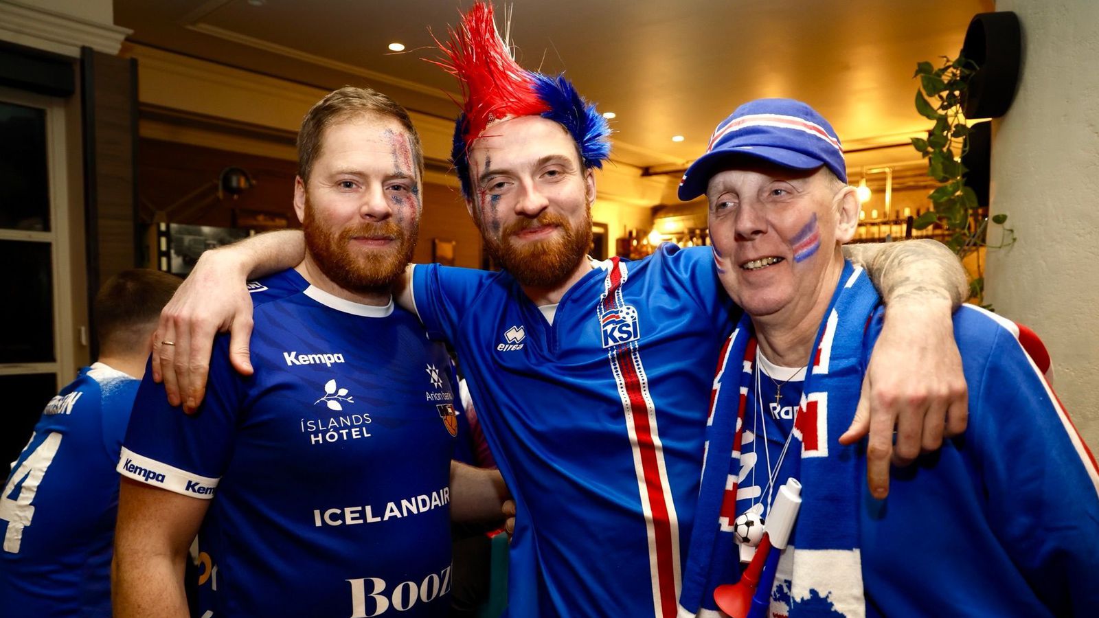 Myndaveisla: Fá­menn en góð­menn upp­hitun í Zagreb - Vísir