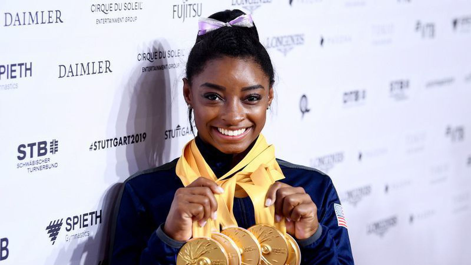 Simone Biles fyrst til að fá eigið myllu­merki - Vísir
