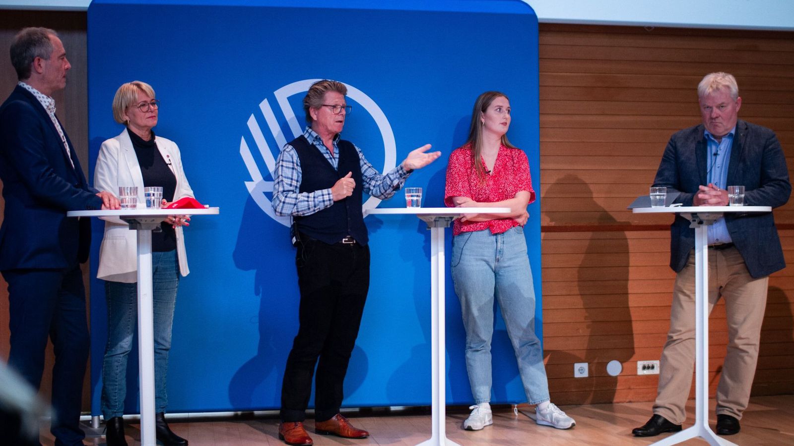 Andi Olofs Palme svífur yfir vötnum á Fundi fólksins - Vísir