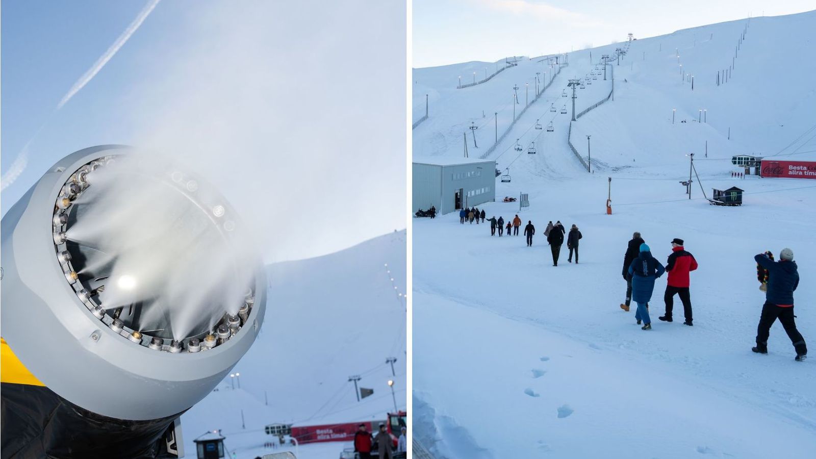 Nýtt snjó­fram­leiðslu­kerfi og tvær nýjar stóla­lyftur í Blá­fjöllum ...
