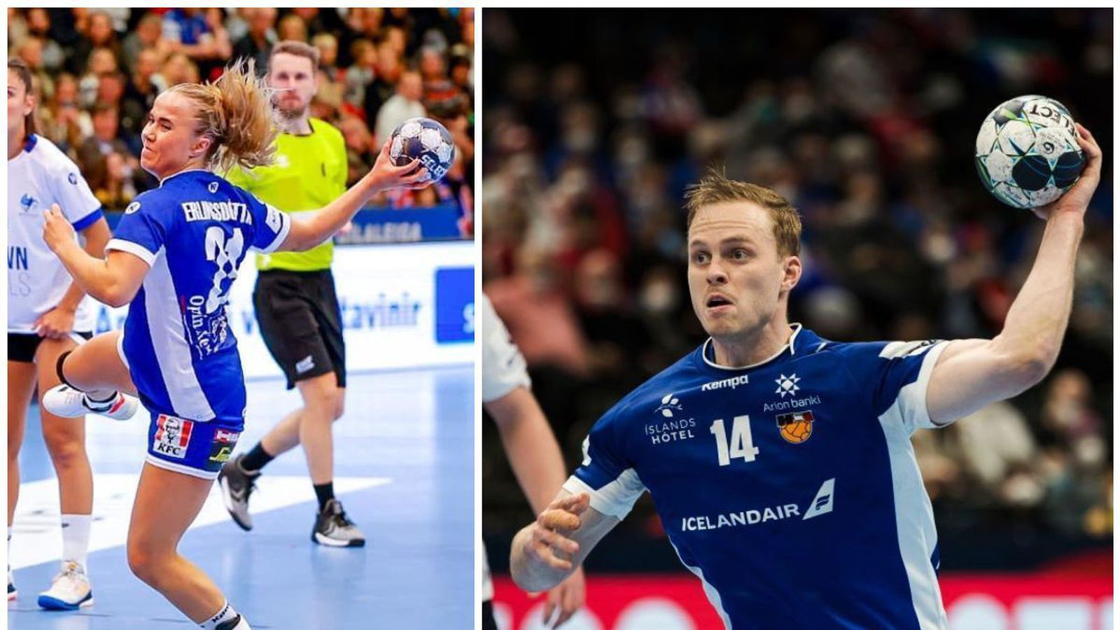 Ómar Ingi og Sandra Erlings Hand­knatt­leiks­fólk ársins 2022 - Vísir