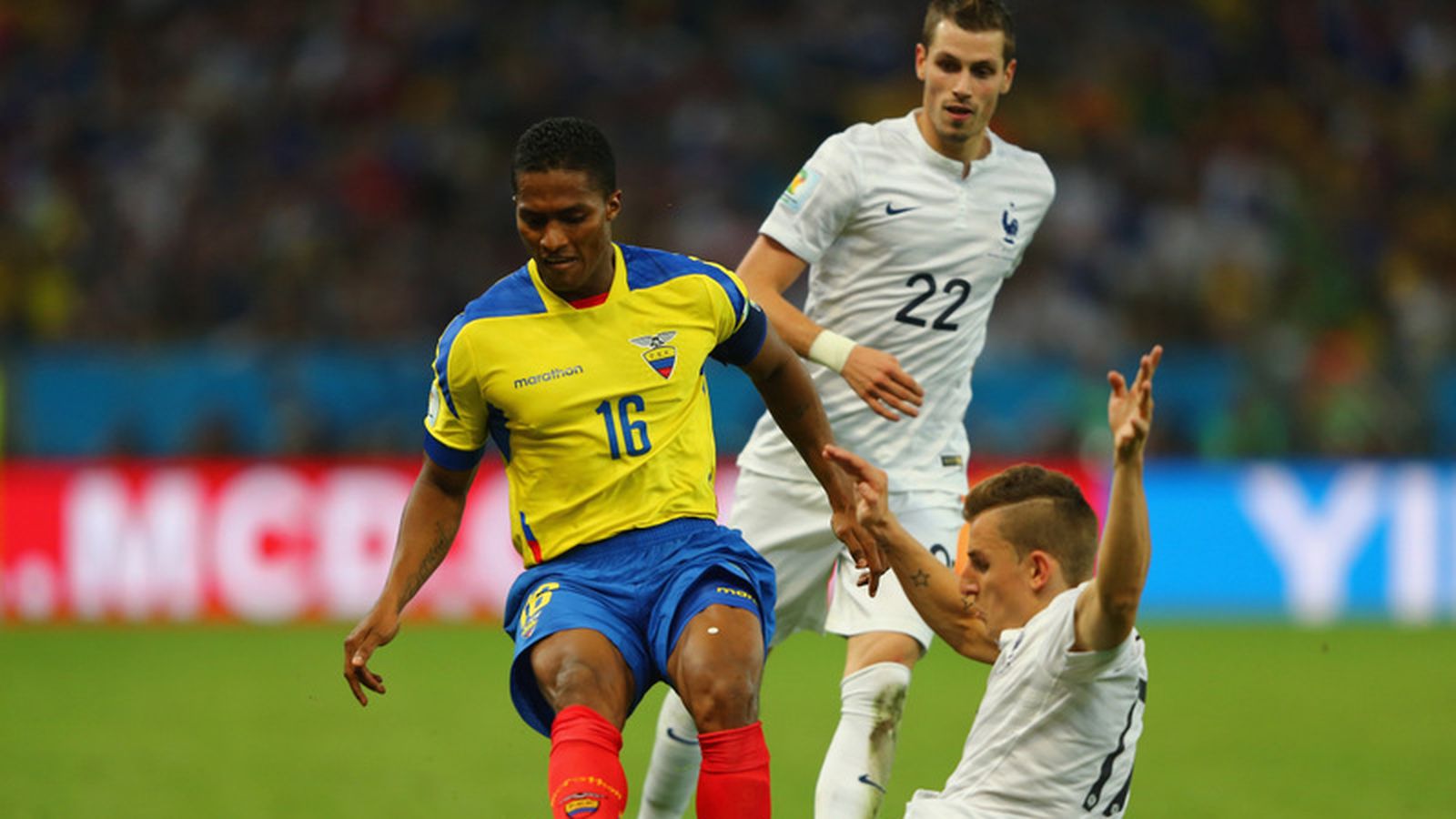 Valencia sá rautt er Ekvador féll úr keppni - Vísir