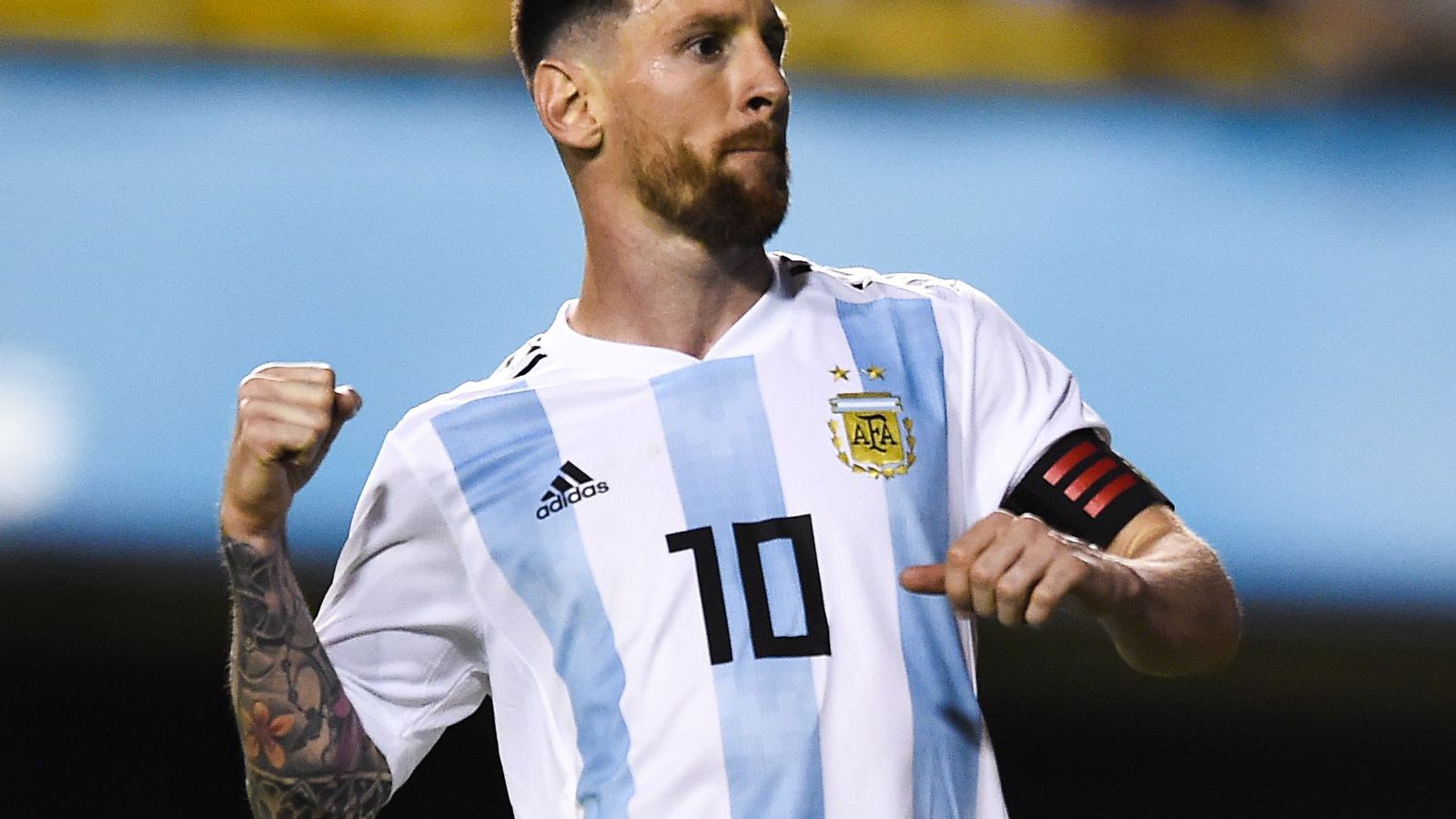 Messi með þrennu er Argentína hitaði upp fyrir Ísland - Vísir