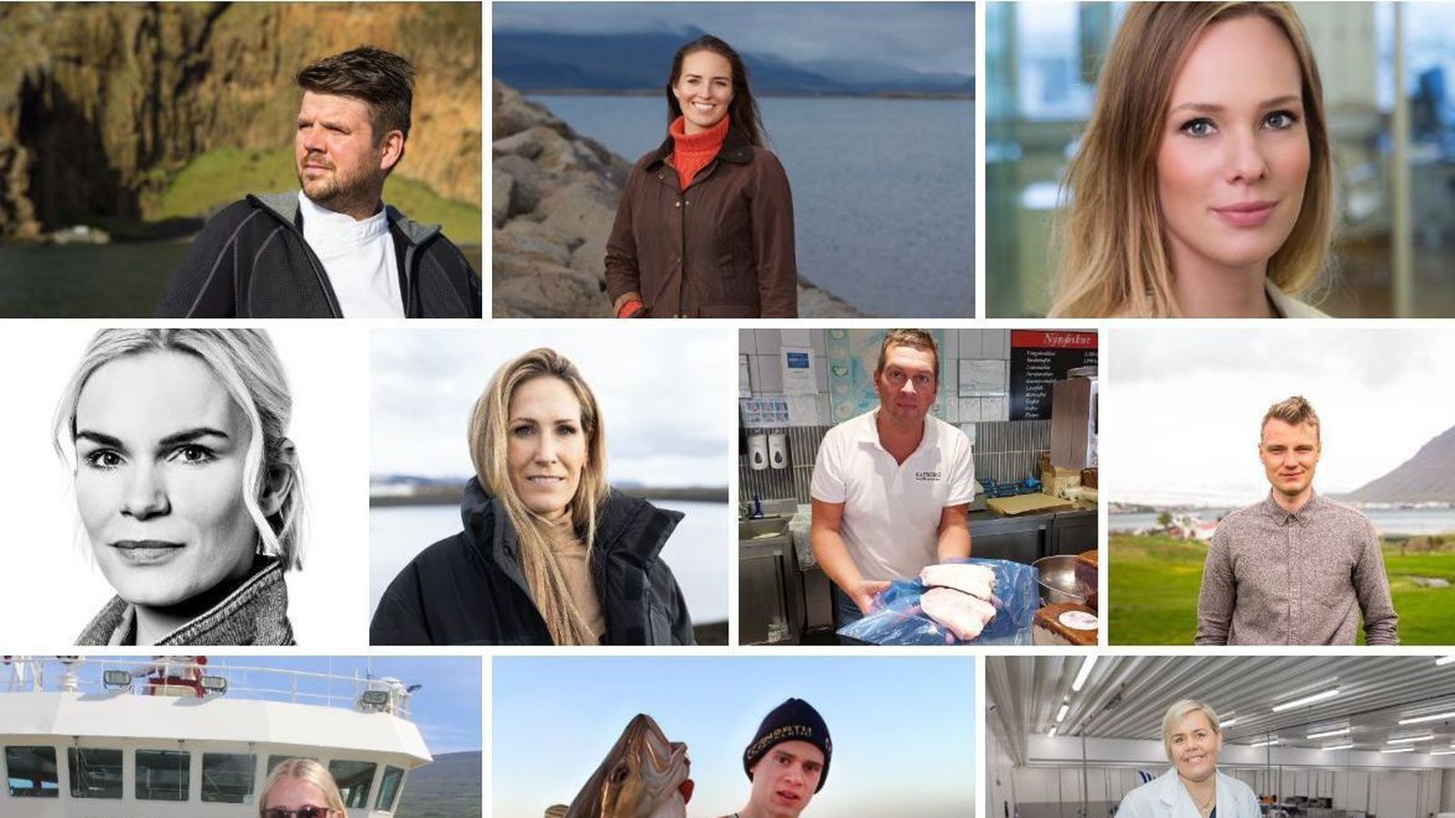 Flott og fjölbreytt fagfólk í fiski - Vísir