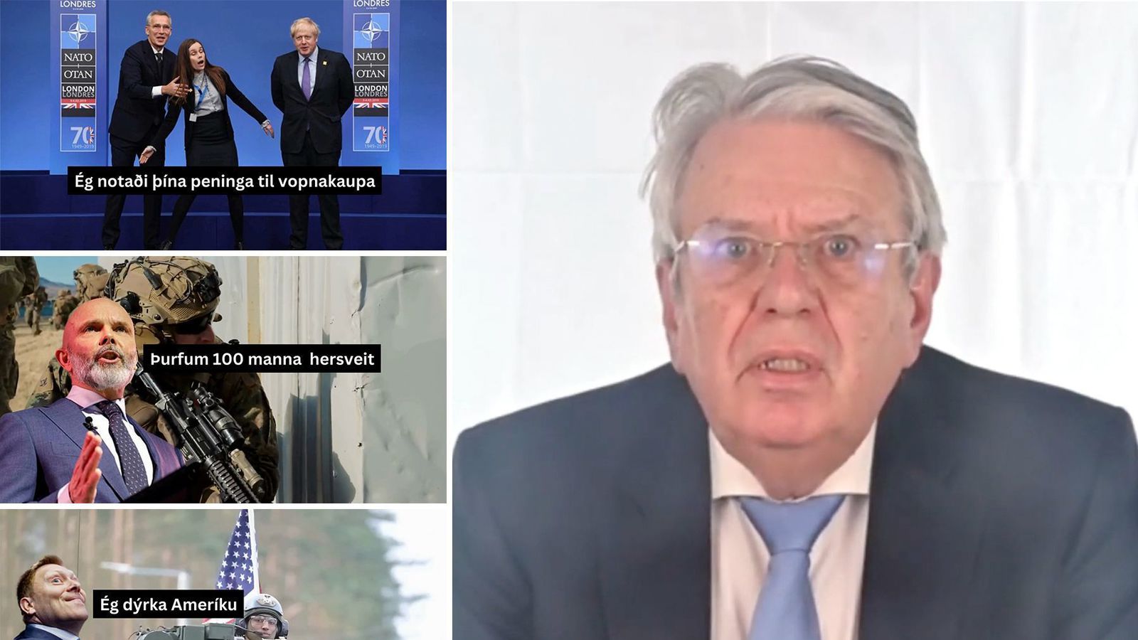 Her­skátt mynd­band Ást­þórs vekur at­hygli - Vísir