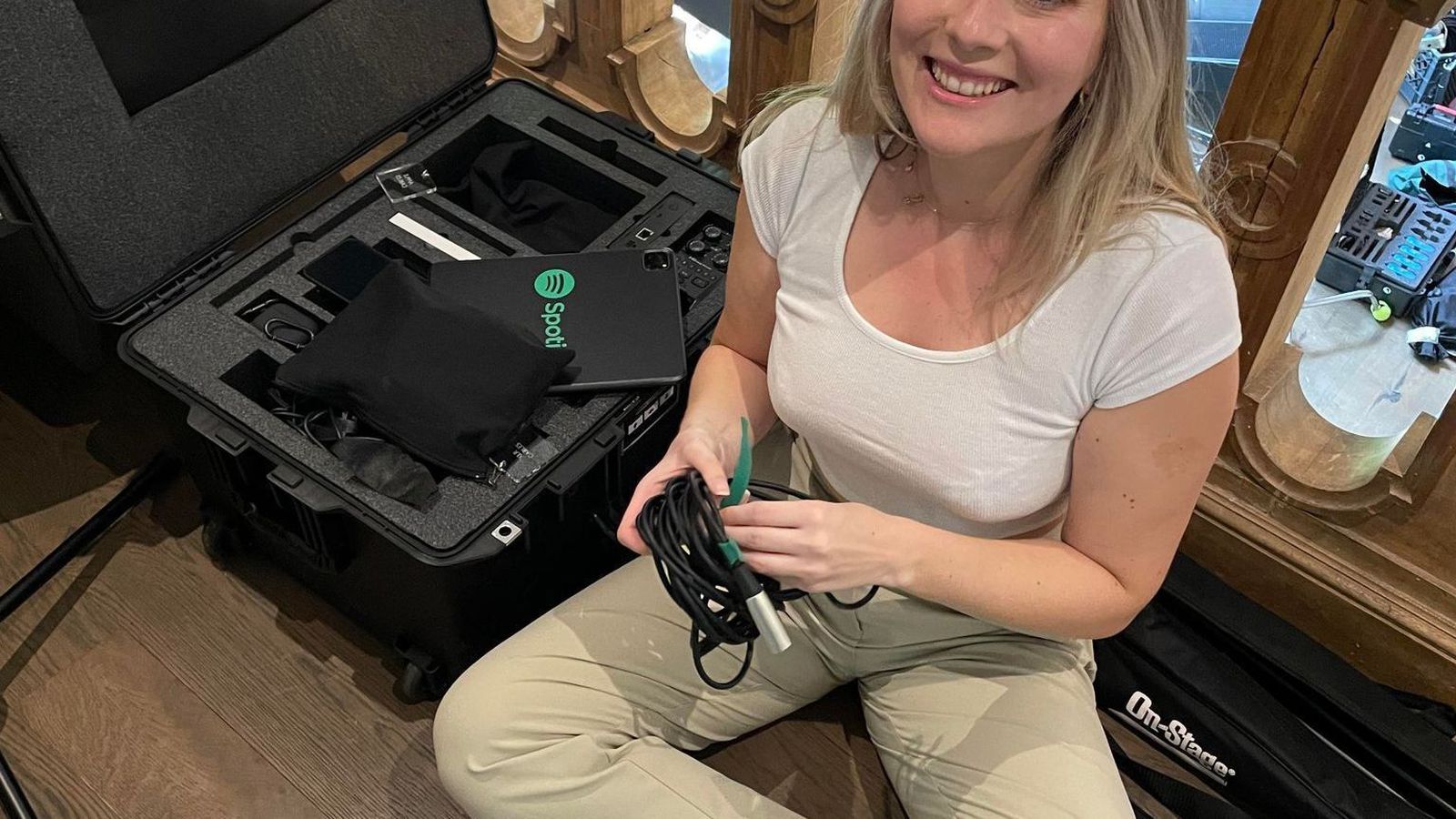 Alexandra Sif í tökum með lagahöfundi Beyoncé - Vísir