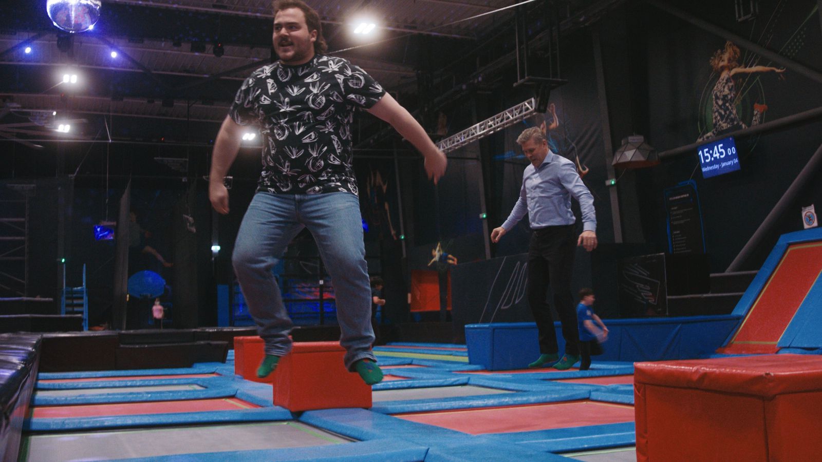 Villi Neto og Bjarni Ben geðprúðir í góðu glensi - Vísir