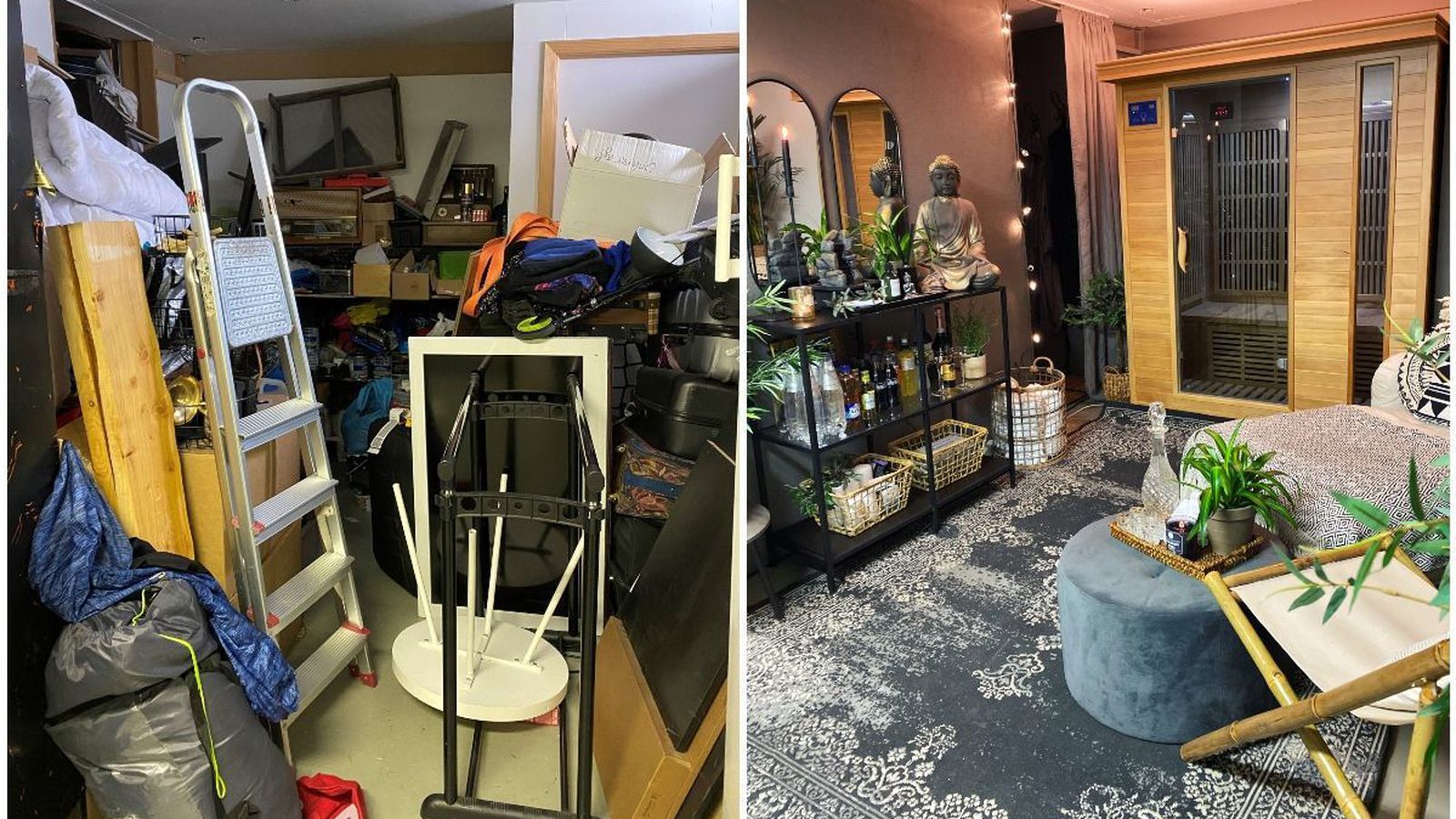 Svana breytti geymslunni í spa drauma sinna - Vísir