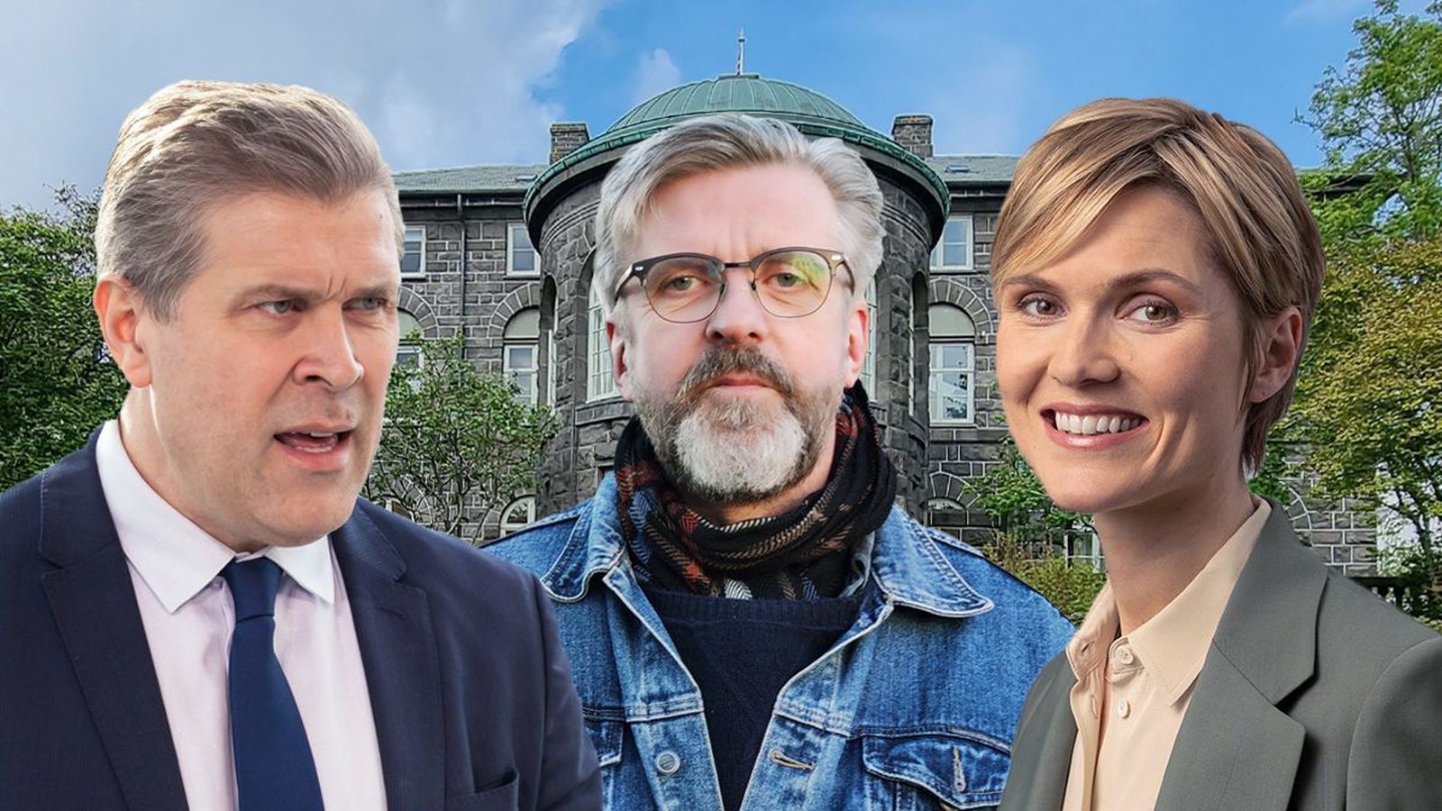 Bjarni, Gunnar Smári og Kristrún mættust í Kosningapall­borðinu - Vísir