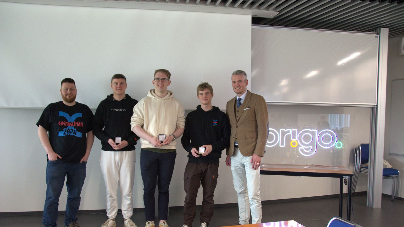 Elvar Árni sigraði Gagnaglímuna í ár - Vísir