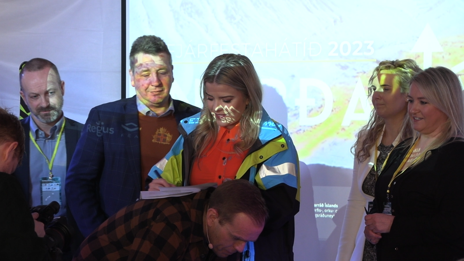 Fengu tækifæri til að heilla fjárfesta - Sjónvarp - Vísir