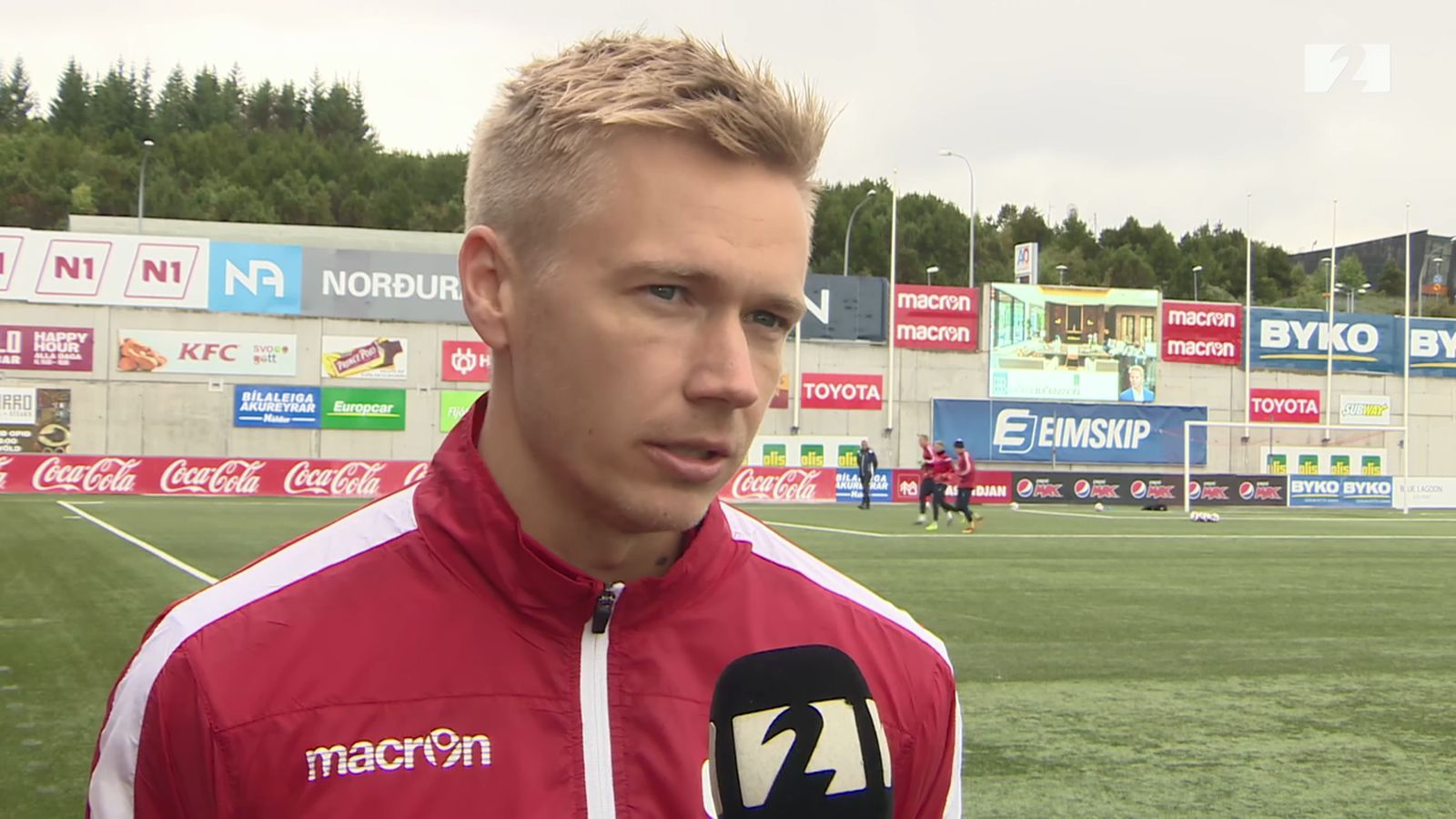 Viðtal við Patrick Pedersen - Sjónvarp - Vísir